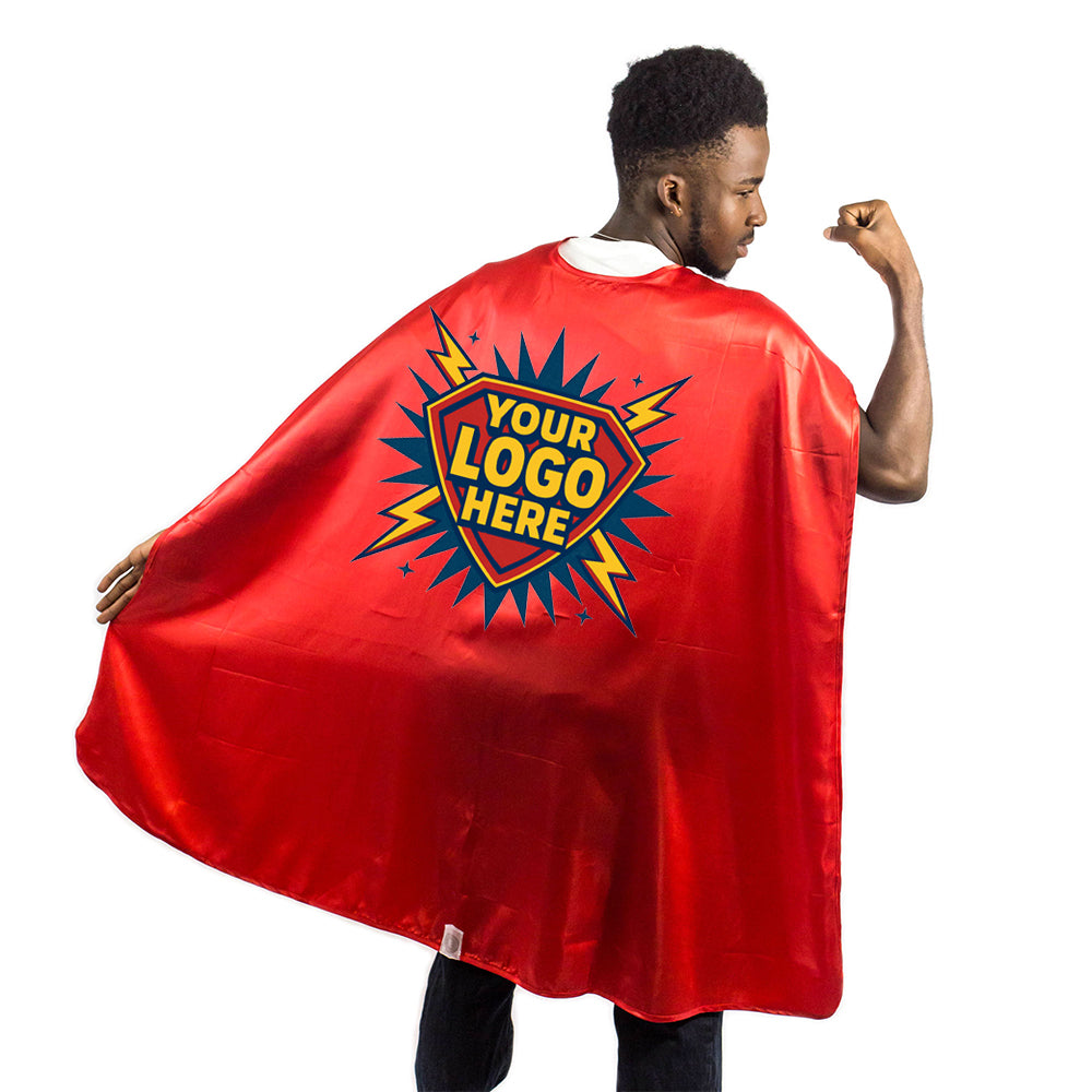 Superhero Cape with Custom Full Color DTF Print – Everfan