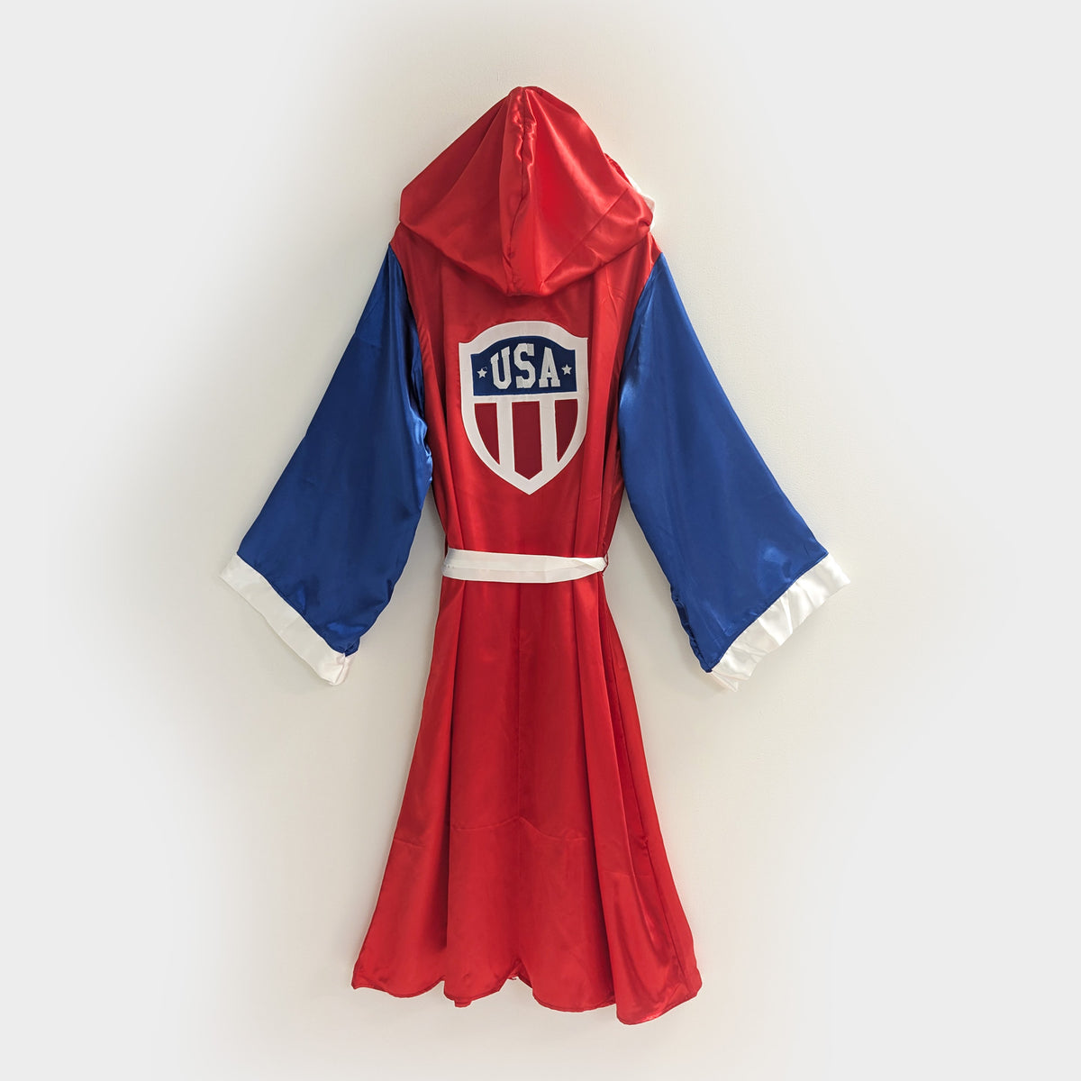 USA Shield Patriotic Satin Boxing Robe – Everfan