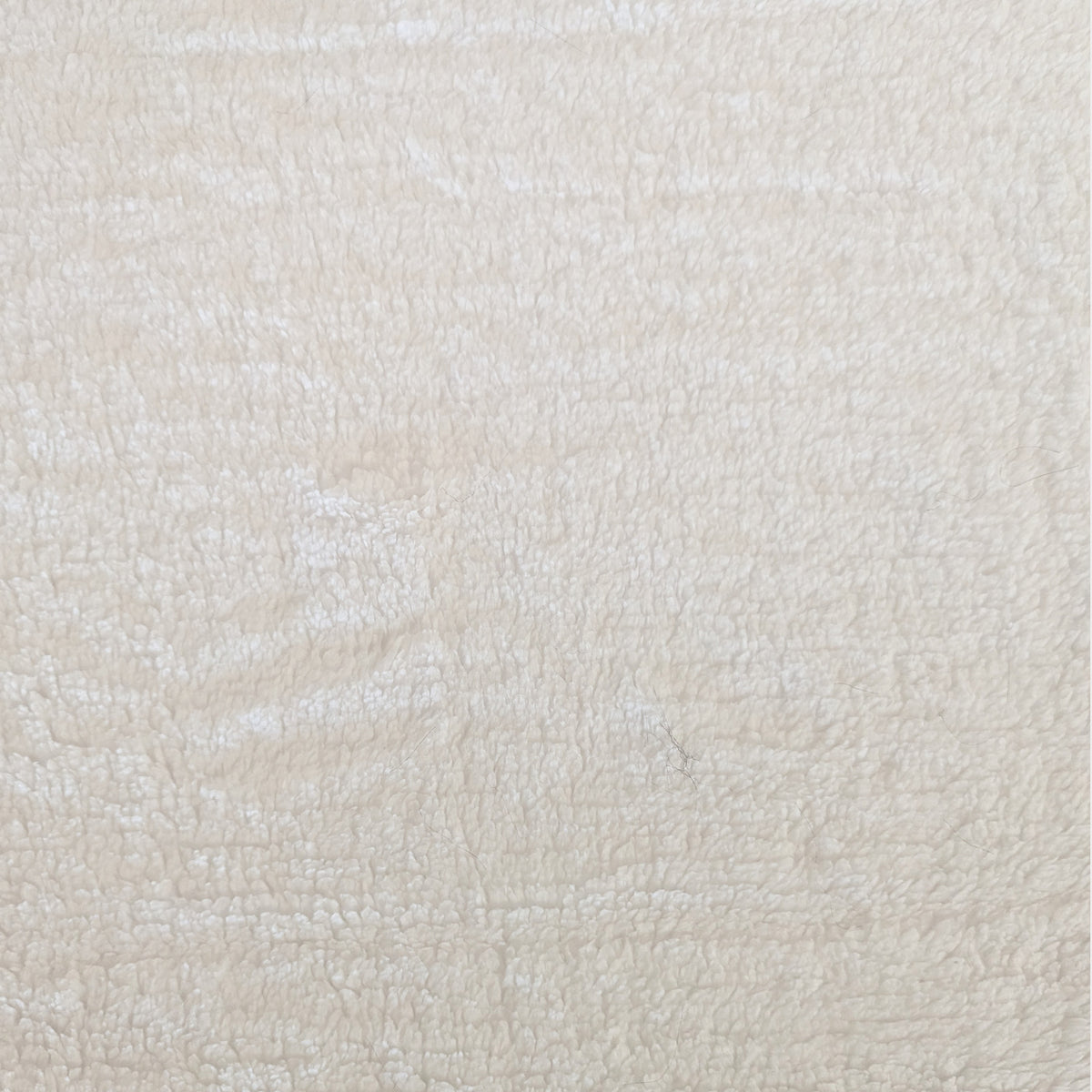 Pure White Plush Sherpa Fabric by the Yard – Everfan